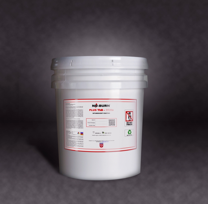 No-Burn Plus ThB Intumescent Coating - Gray - 5gal